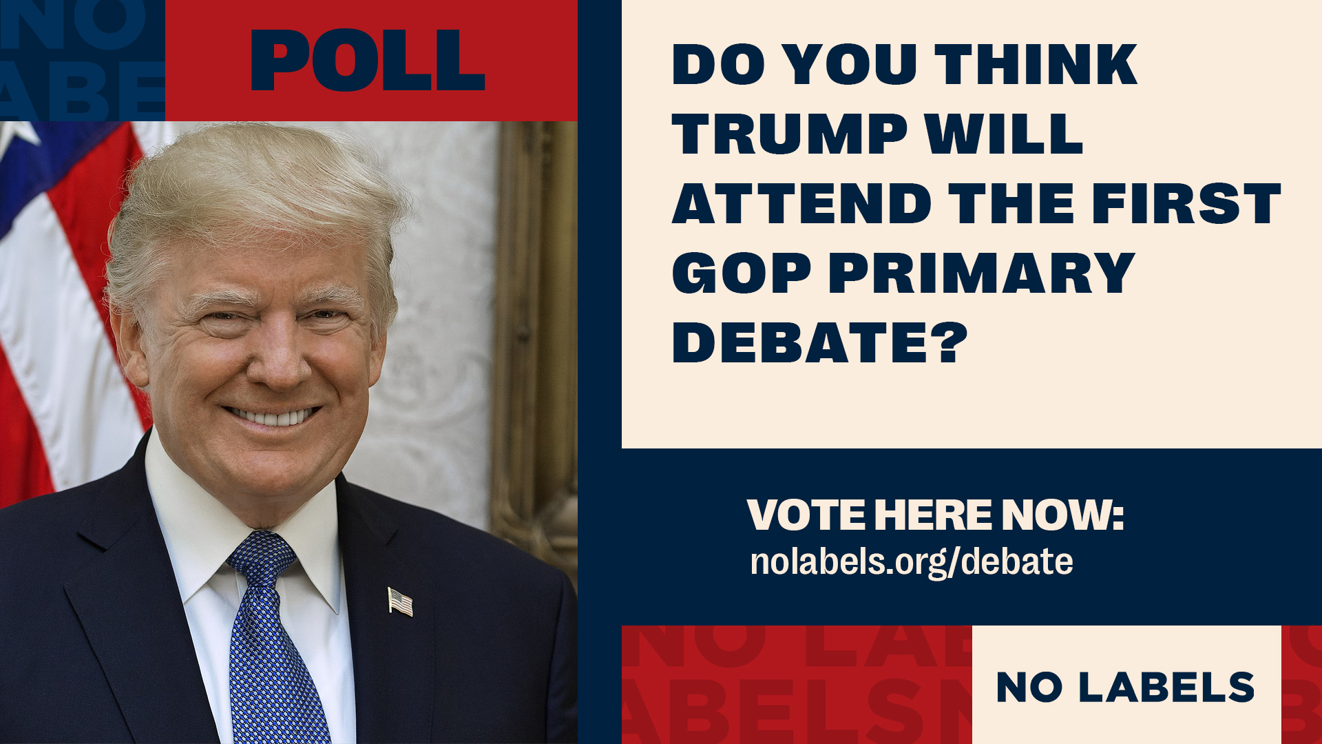 POLL VOTE NOW: Do you think Trump will attend the first GOP primary debate?